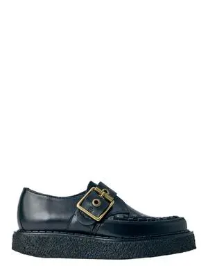 VIVIENNE WESTWOOD Buckle Detail Leather Loafers - Black