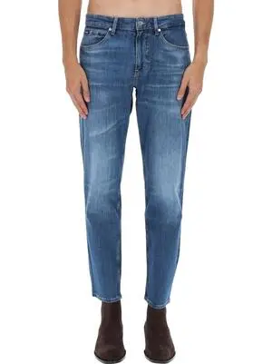 BOSS Maine Regular Fit Jeans - Blue