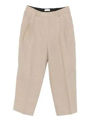TOTEME Linen Trousers - Multicolor