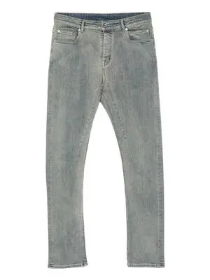 Rick Owens Denim Slim-fit Jeans - Blue