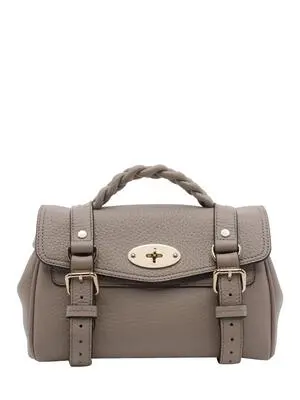 Mulberry Mini Alexa Handbag - Gray