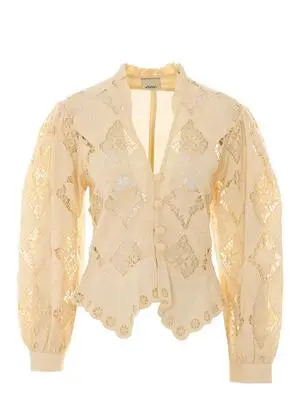 Isabel Marant Étoile Nina Top - Yellow