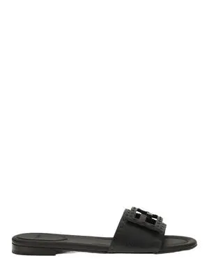 Fendi Baguette Sandals - Black