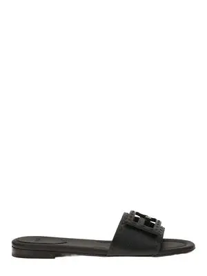 Fendi Baguette Sandals - Black