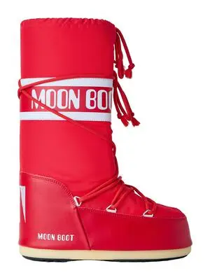 Moon Boot Icon Nylon Boots - Red