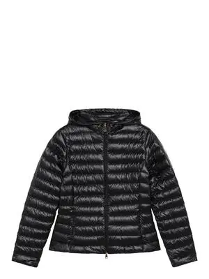 Moncler Moncler Igelhood Down Jacket In Black Longue Saison Women Black