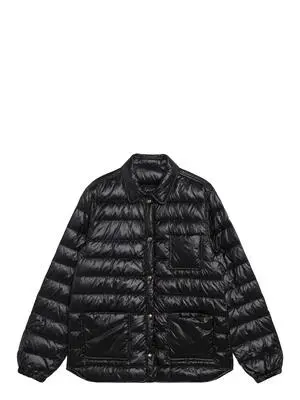 Moncler Fouine Down Shirt Jacket - Black