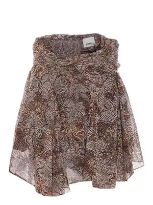 Isabel Marant Étoile Isabel Marant Women Camia Skirt Brown