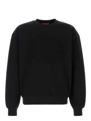 Gucci Cotton Sweatshirt - Black