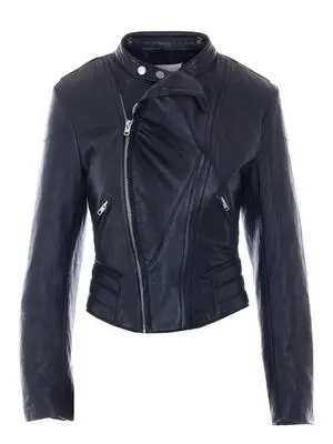MAISON MARGIELA Leather Jacket - Black