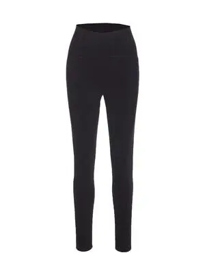 Alaïa Rib Leggings - Black