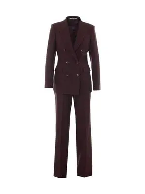 Tagliatore Double-breasted Wool Suit - Multicolor
