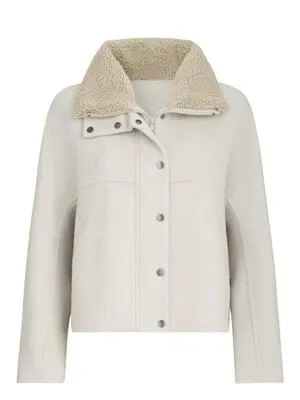 Brunello Cucinelli Leather Jacket - Multicolor