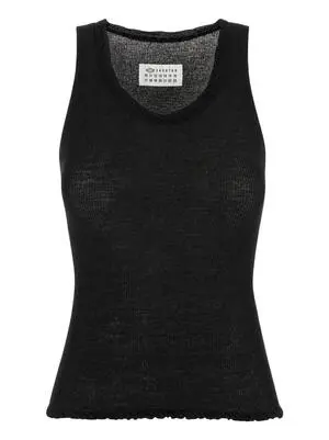 MAISON MARGIELA Ribbed Tank Top - Multicolor