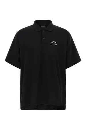 Balenciaga Laurel Classic' Polo Shirt - Black