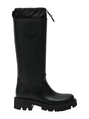 Moncler Kickstream High Rain Boots - Black