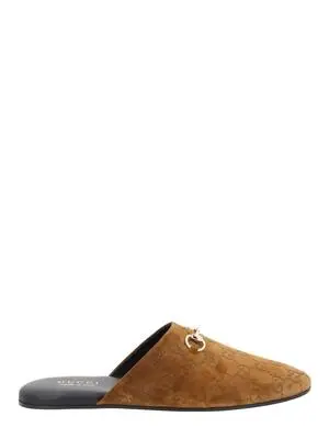 Gucci Calfskin Sabots - Brown