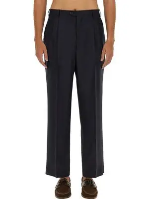 Etro Wool Pants - Blue