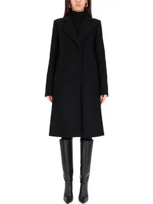 Sportmax Ala Virgin Wool Coat - Black