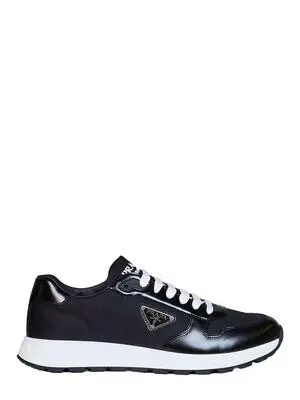 Prada Re-nylon And Brushed Leather Prax 01 Sneakers - Multicolor