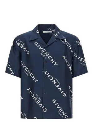 Givenchy Shadow' Shirt - Blue