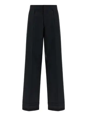 MAISON MARGIELA Herringbone Trousers - Black