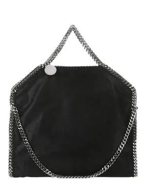 Stella McCartney Stella Mccartney Women Black Shaggy Deer Medium Falabella Handbag Black