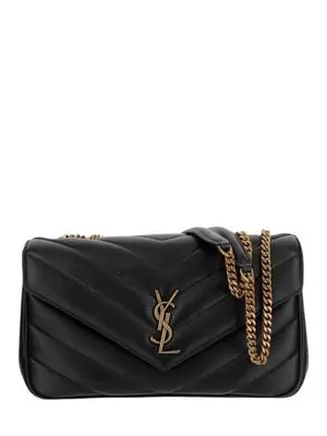 SAINT LAURENT SAINT LAURENT Loulou Medium Leather Shoulder Bag