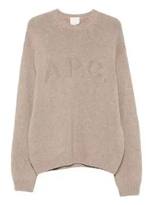 A.p.c. Neutrals Sweaters & Knitwear Jumpers - Cream