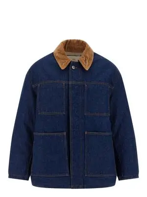 AMI Paris Worker' Jacket - Blue