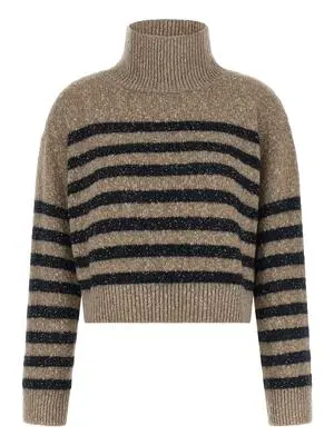 Brunello Cucinelli Striped Sweater - Multicolor