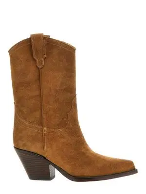 SONORA Clara Ankle Boots - Brown