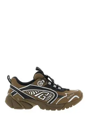 Balmain Cosmic Dust Sneakers - Green