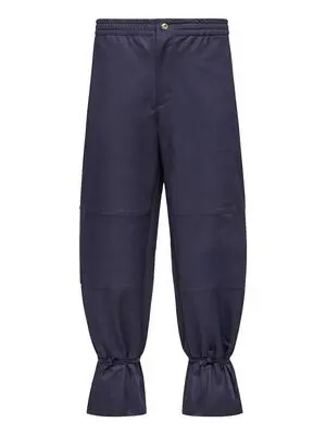 Moncler X Gilga Farm Donald Glover Cotton Gabardine Pants - Blue