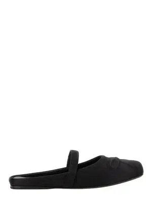 Marni Ballerina Sabot Little Bow - Black