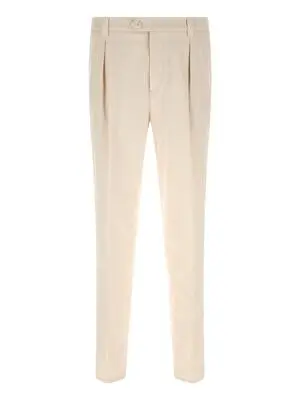 Brunello Cucinelli American Pima Cotton Pants - White