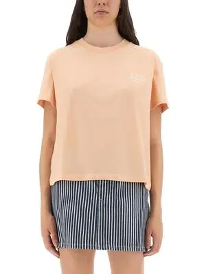 A.p.c. Rue Madame Gots T-shirt - Pink