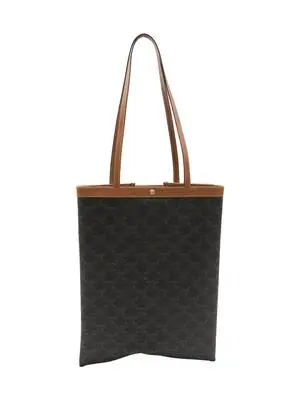 Celine Flat Triomphe Canvas Medium Tote - Multicolor