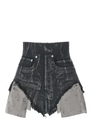 Rick Owens Dirt Cutoffs Shorts - Brown