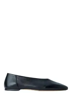 TOTEME TOTÊME Leather Ballerinas Black