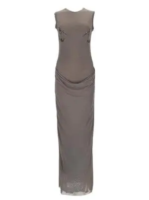 JEAN PAUL GAULTIER Needles Long Dress - Gray