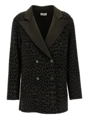 P.A.R.O.S.H P.A.R.O.S.H. Animal Print Blazer