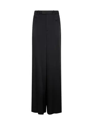 Saint Laurent Loose Fit Pants - Black