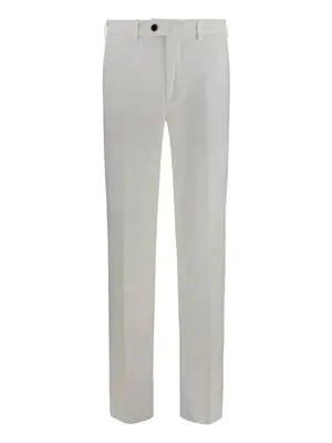 Loro Piana Cotton Trousers - White