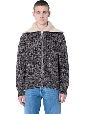 Bottega Veneta Cotton And Wool Cardigan - Brown