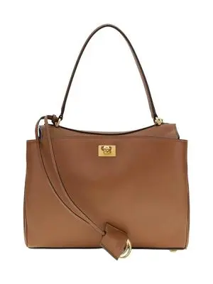 Balenciaga Leather Rodeo Shoulder Bag - Brown
