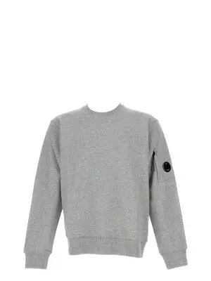 C.P. COMPANY Logo Cotton Sweatshirt - Multicolor