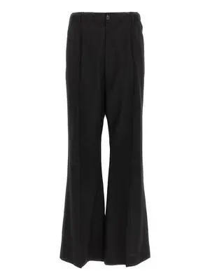 Marni Tropical Wool Pants - Black