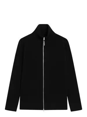 MAISON MARGIELA Cotton Wool Cardigan - Black