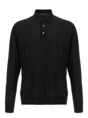 Kiton Ciro' Polo Shirt - Black